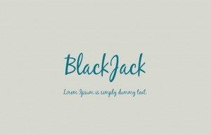 Black Jack Font Free Download - [By Typadelic] | Fonty Fonts